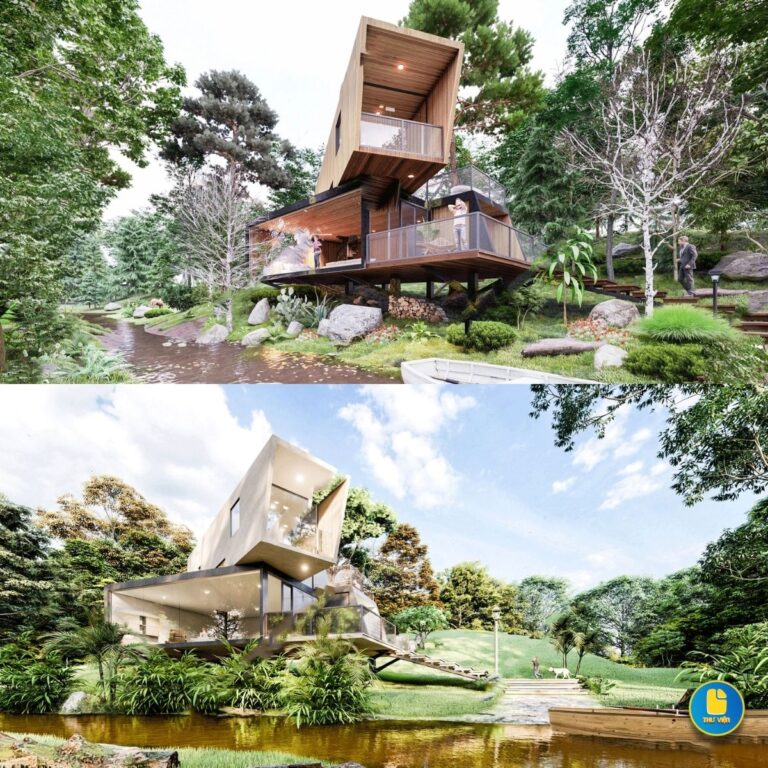 Thư Viện SketchUp Resort & Homestay 2024 - Việt Phát Home - Nhà Lắp Ghép